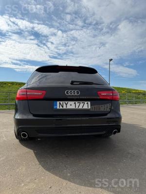 Black Audi A6 2012 in Riga, with an engine capacity of 3.00 L and mileage of 295 thousand km for 15900 €, photo 8 on AUTOMOTO.COM.LV