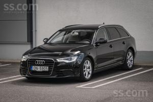 Black Audi A6 2012 in Riga, with an engine capacity of 3.00 L and mileage of 299 thousand km for 7997 €, photo  on AUTOMOTO.COM.LV