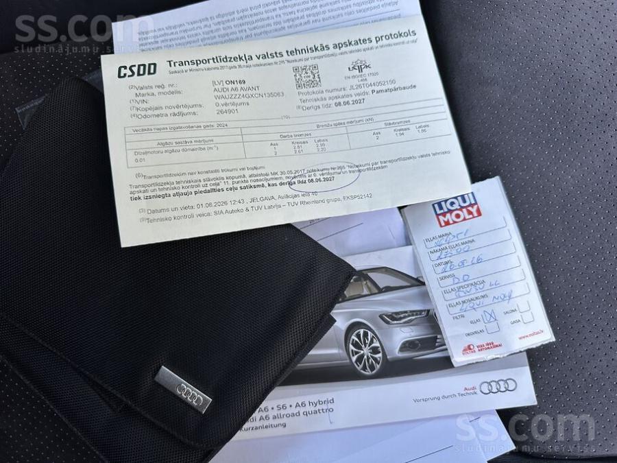 Melns Audi A6 2012 Jelgava, ar dzinēja tilpumu 3.00 L un nobraukumu 0 tūkst. km par 12900 €, foto 29 vietnē AUTOMOTO.COM.LV