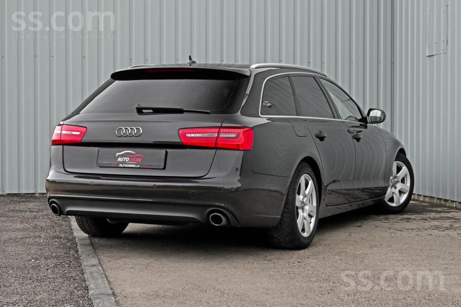 Black Audi A6 2012 in Ogre, with an engine capacity of 3.00 L and mileage of 241 thousand km for 11900 €, photo 5 on AUTOMOTO.COM.LV