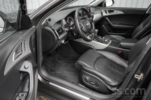 Melns Audi A6 2012 Ogre, ar dzinēja tilpumu 3.00 L un nobraukumu 241 tūkst. km par 11900 €, foto 8 vietnē AUTOMOTO.COM.LV