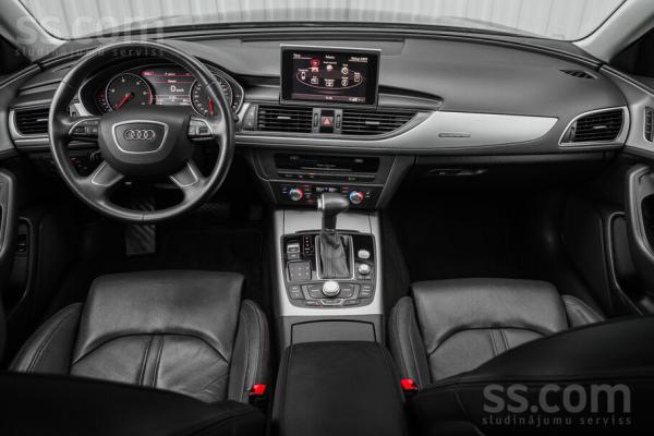Melns Audi A6 2012 Ogre, ar dzinēja tilpumu 3.00 L un nobraukumu 241 tūkst. km par 11900 €, foto 9 vietnē AUTOMOTO.COM.LV