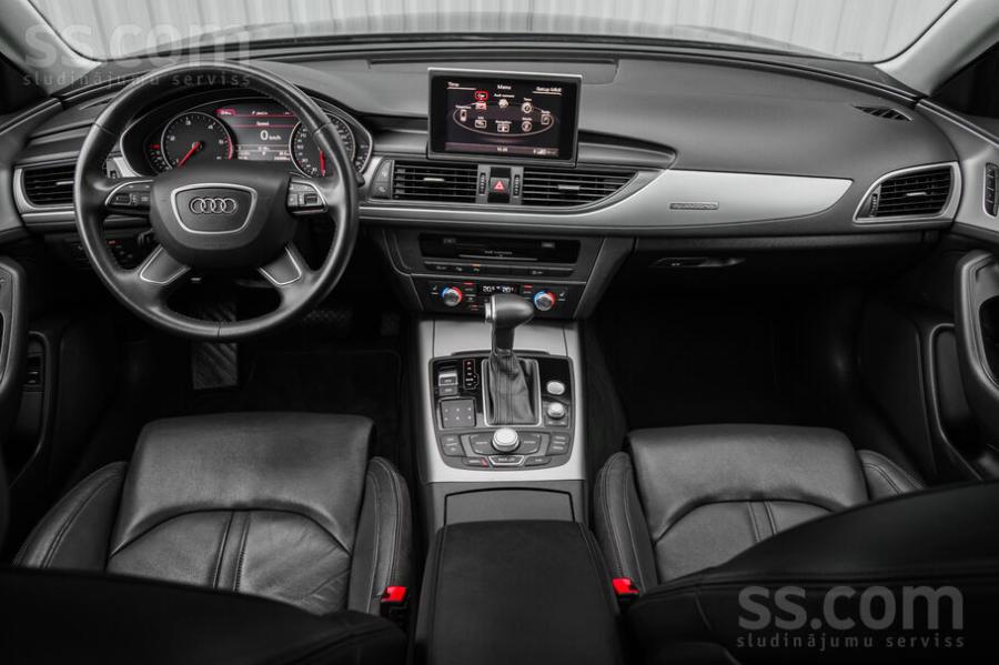 Black Audi A6 2012 in Ogre, with an engine capacity of 3.00 L and mileage of 241 thousand km for 11900 €, photo 10 on AUTOMOTO.COM.LV