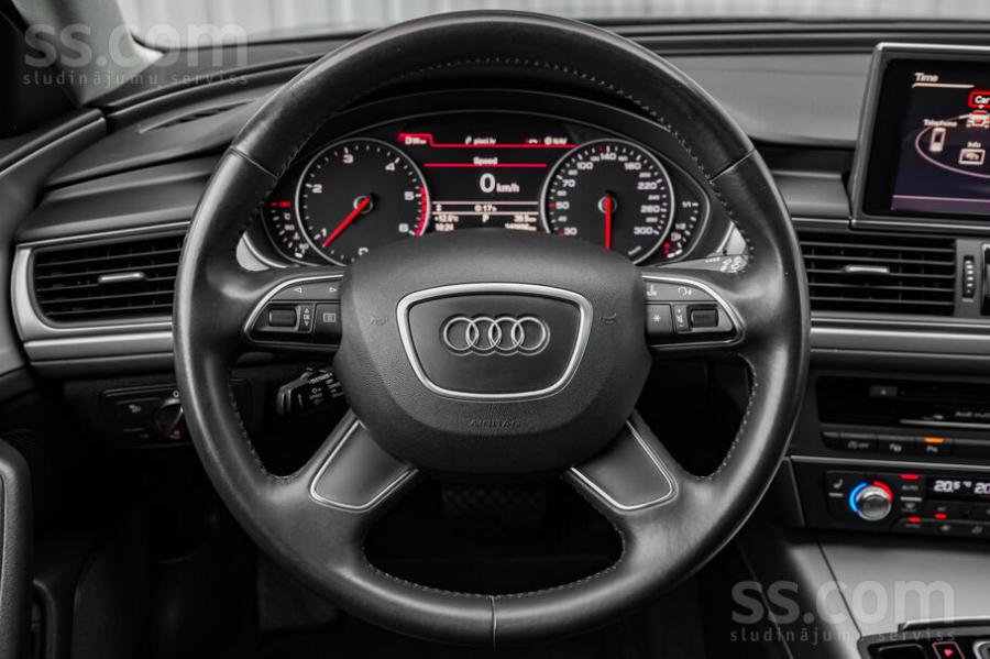 Black Audi A6 2012 in Ogre, with an engine capacity of 3.00 L and mileage of 241 thousand km for 11900 €, photo 11 on AUTOMOTO.COM.LV