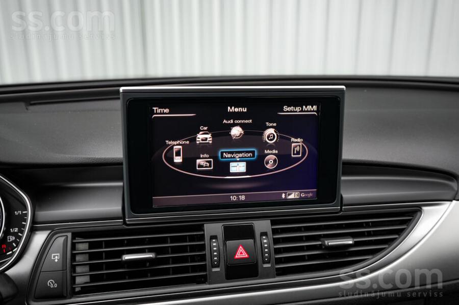 Black Audi A6 2012 in Ogre, with an engine capacity of 3.00 L and mileage of 241 thousand km for 11900 €, photo 17 on AUTOMOTO.COM.LV