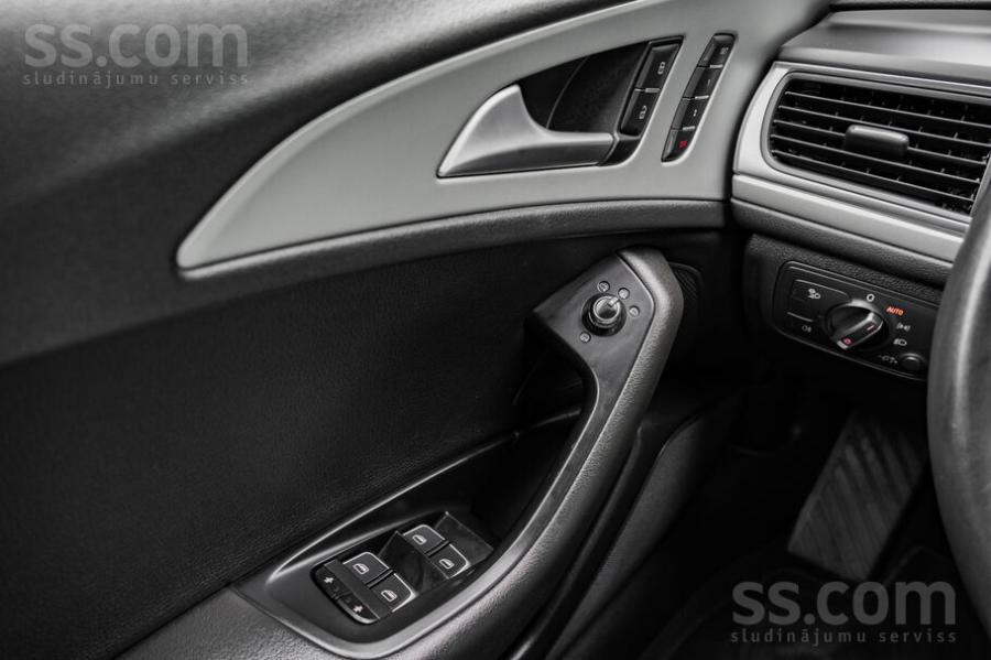 Black Audi A6 2012 in Ogre, with an engine capacity of 3.00 L and mileage of 241 thousand km for 11900 €, photo 18 on AUTOMOTO.COM.LV