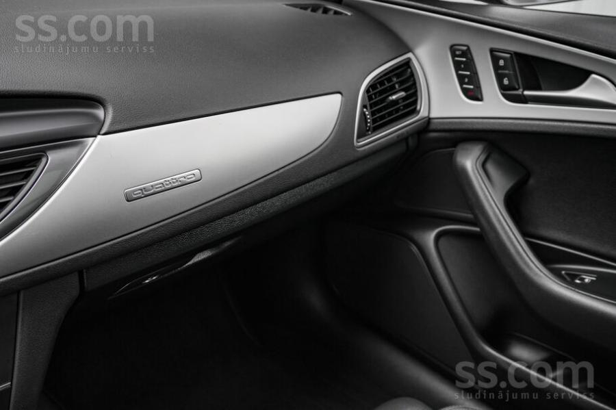 Black Audi A6 2012 in Ogre, with an engine capacity of 3.00 L and mileage of 241 thousand km for 11900 €, photo 19 on AUTOMOTO.COM.LV