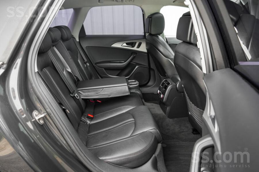 Black Audi A6 2012 in Ogre, with an engine capacity of 3.00 L and mileage of 241 thousand km for 11900 €, photo 20 on AUTOMOTO.COM.LV