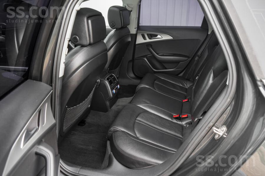 Black Audi A6 2012 in Ogre, with an engine capacity of 3.00 L and mileage of 241 thousand km for 11900 €, photo 21 on AUTOMOTO.COM.LV