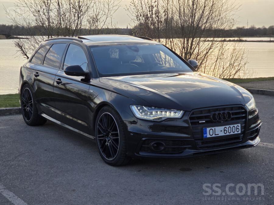Black Audi A6 2012 in Riga, with an engine capacity of 3.00 L and mileage of 219 thousand km for 12950 €, photo 3 on AUTOMOTO.COM.LV