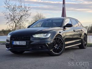 Black Audi A6 2012 in Riga, with an engine capacity of 3.00 L and mileage of 219 thousand km for 12950 €, photo 4 on AUTOMOTO.COM.LV