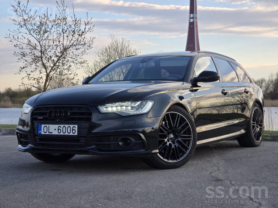 Black Audi A6 2012 in Riga, with an engine capacity of 3.00 L and mileage of 219 thousand km for 12950 €, photo 4 on AUTOMOTO.COM.LV