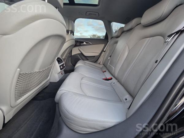 Black Audi A6 2012 in Riga, with an engine capacity of 3.00 L and mileage of 219 thousand km for 12950 €, photo 10 on AUTOMOTO.COM.LV