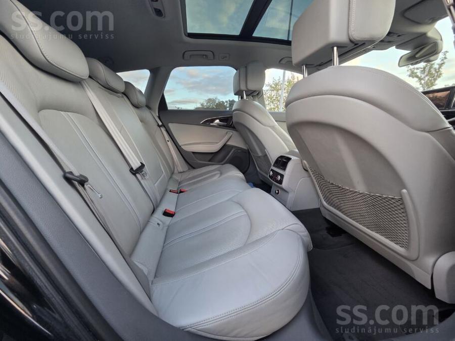 Black Audi A6 2012 in Riga, with an engine capacity of 3.00 L and mileage of 219 thousand km for 12950 €, photo 12 on AUTOMOTO.COM.LV