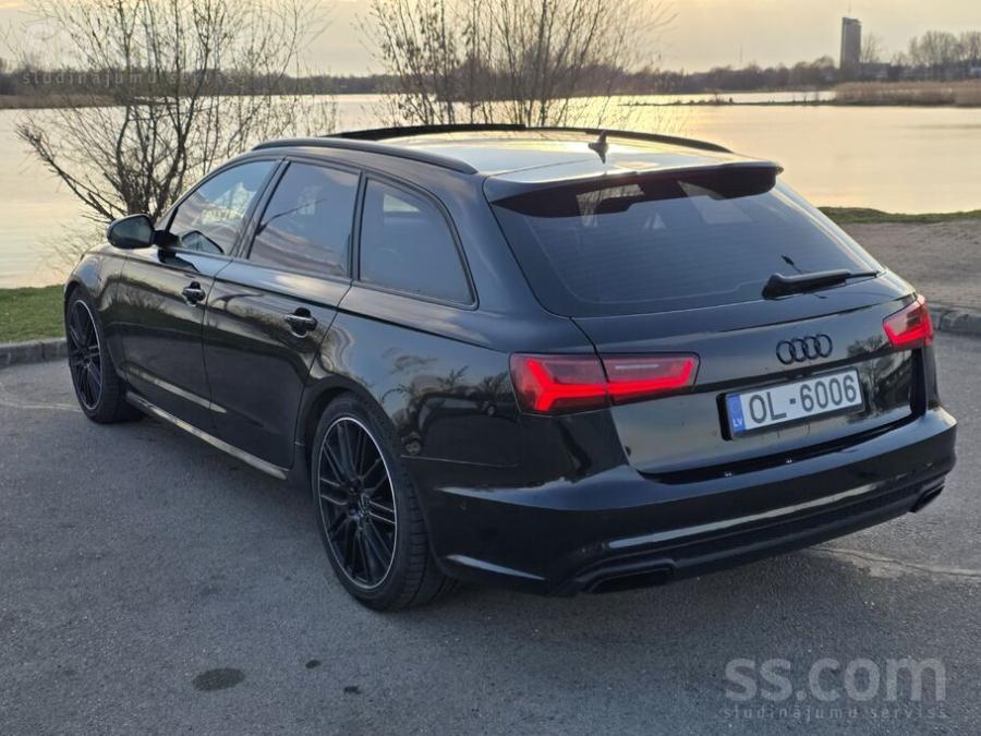 Black Audi A6 2012 in Riga, with an engine capacity of 3.00 L and mileage of 219 thousand km for 12950 €, photo 18 on AUTOMOTO.COM.LV