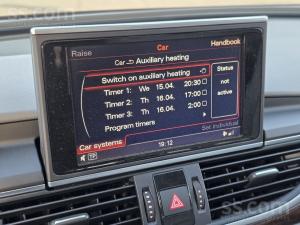 Black Audi A6 2012 in Riga, with an engine capacity of 3.00 L and mileage of 219 thousand km for 12950 €, photo 24 on AUTOMOTO.COM.LV