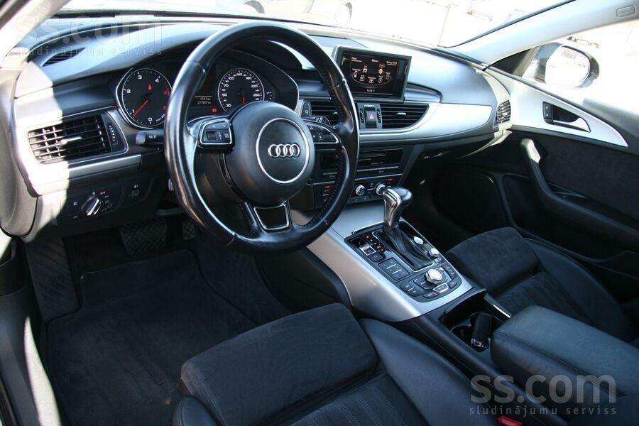 Melns Audi A6 2012 Tukums, ar dzinēja tilpumu 2.00 L un nobraukumu 277 tūkst. km par 9250 €, foto 6 vietnē AUTOMOTO.COM.LV