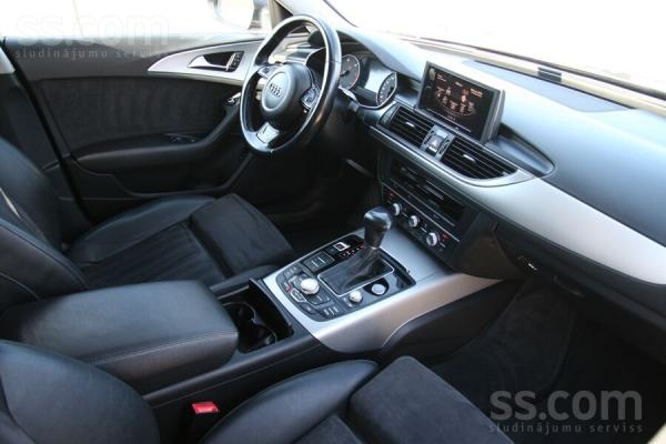 Black Audi A6 2012 in Tukums, with an engine capacity of 2.00 L and mileage of 277 thousand km for 9250 €, photo 7 on AUTOMOTO.COM.LV