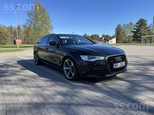 Melns Audi A6 2012 Jelgava, ar dzinēja tilpumu 3.00 L un nobraukumu 289 tūkst. km par 10990 €, foto 1 vietnē AUTOMOTO.COM.LV