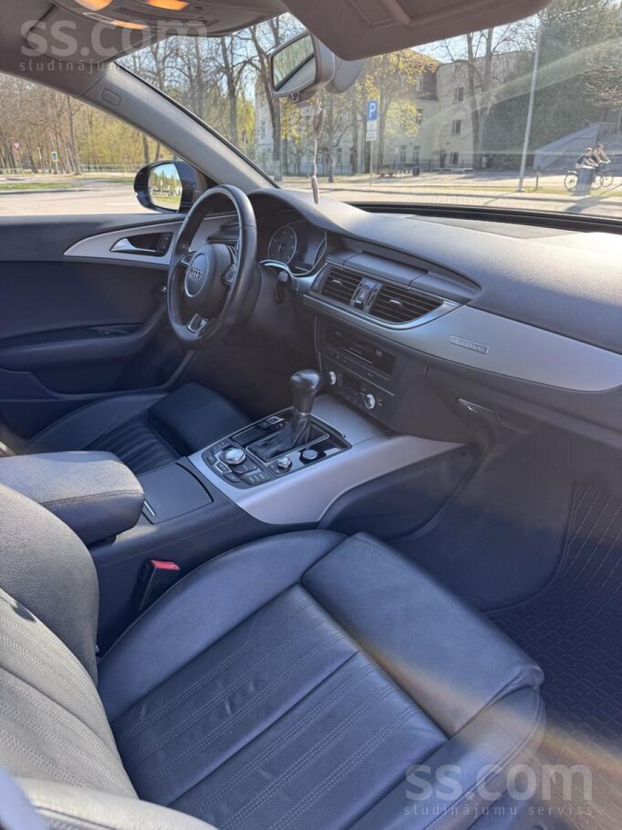 Melns Audi A6 2012 Jelgava, ar dzinēja tilpumu 3.00 L un nobraukumu 289 tūkst. km par 10990 €, foto 8 vietnē AUTOMOTO.COM.LV