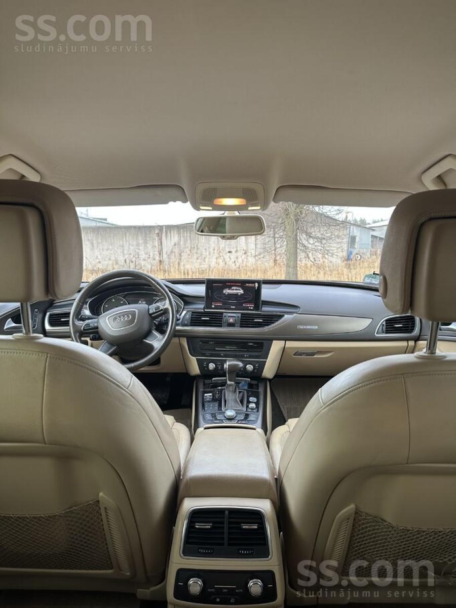 Melns Audi A6 2012 Rīga, ar dzinēja tilpumu 3.00 L un nobraukumu 242 tūkst. km par 11350 €, foto 18 vietnē AUTOMOTO.COM.LV