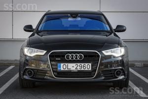 Black Audi A6 2012 in Riga, with an engine capacity of 3.00 L and mileage of 0 thousand km for 11950 €, photo 3 on AUTOMOTO.COM.LV