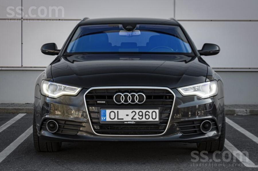 Black Audi A6 2012 in Riga, with an engine capacity of 3.00 L and mileage of 0 thousand km for 11950 €, photo 3 on AUTOMOTO.COM.LV