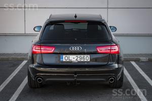 Black Audi A6 2012 in Riga, with an engine capacity of 3.00 L and mileage of 0 thousand km for 11950 €, photo 6 on AUTOMOTO.COM.LV