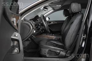 Black Audi A6 2012 in Riga, with an engine capacity of 3.00 L and mileage of 0 thousand km for 11950 €, photo 9 on AUTOMOTO.COM.LV