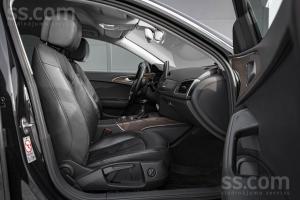 Black Audi A6 2012 in Riga, with an engine capacity of 3.00 L and mileage of 0 thousand km for 11950 €, photo 10 on AUTOMOTO.COM.LV
