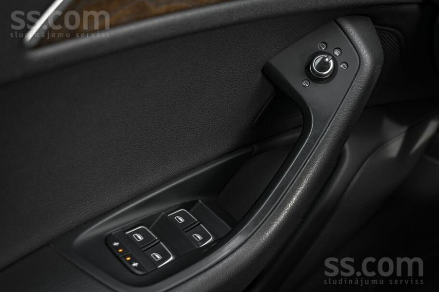Black Audi A6 2012 in Riga, with an engine capacity of 3.00 L and mileage of 0 thousand km for 11950 €, photo 15 on AUTOMOTO.COM.LV