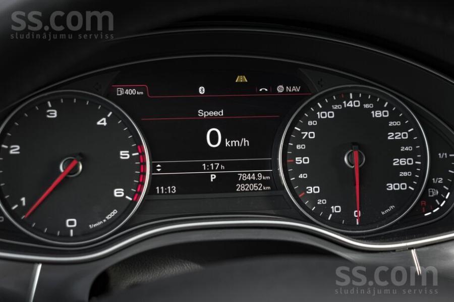 Black Audi A6 2012 in Riga, with an engine capacity of 3.00 L and mileage of 0 thousand km for 11950 €, photo 19 on AUTOMOTO.COM.LV