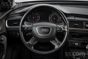 Black Audi A6 2012 in Riga, with an engine capacity of 3.00 L and mileage of 0 thousand km for 11950 €, photo 22 on AUTOMOTO.COM.LV