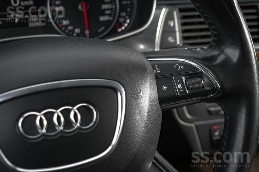 Black Audi A6 2012 in Riga, with an engine capacity of 3.00 L and mileage of 0 thousand km for 11950 €, photo 23 on AUTOMOTO.COM.LV