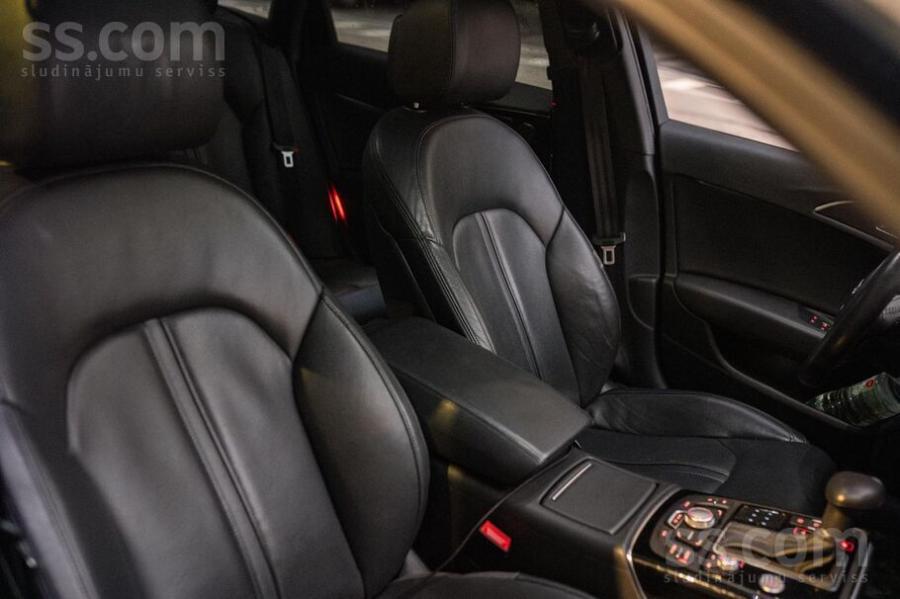 Melns Audi A6 2012 Bauska, ar dzinēja tilpumu 3.00 L un nobraukumu 280 tūkst. km par 14500 €, foto 12 vietnē AUTOMOTO.COM.LV