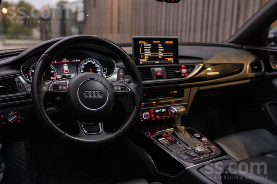 Melns Audi A6 2012 Bauska, ar dzinēja tilpumu 3.00 L un nobraukumu 280 tūkst. km par 14500 €, foto 17 vietnē AUTOMOTO.COM.LV