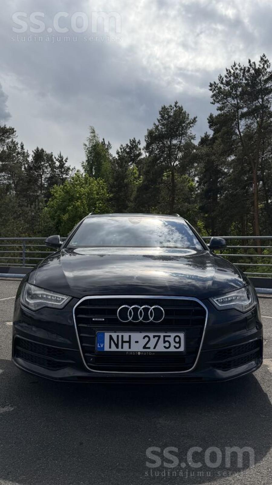 Black Audi A6 2012 in Riga, with an engine capacity of 3.00 L and mileage of 251 thousand km for 12000 €, photo 3 on AUTOMOTO.COM.LV