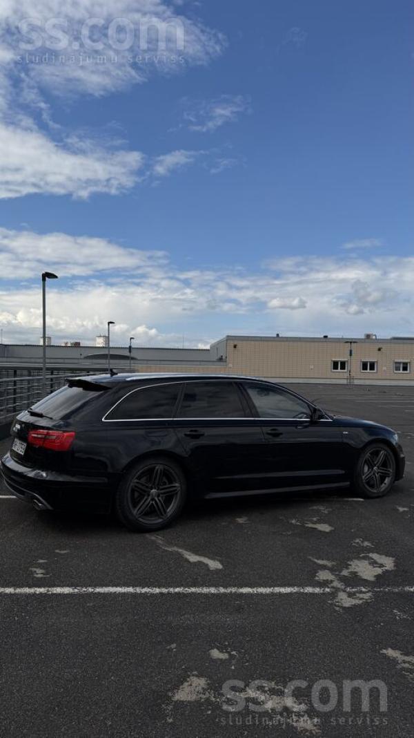Black Audi A6 2012 in Riga, with an engine capacity of 3.00 L and mileage of 251 thousand km for 12000 €, photo 4 on AUTOMOTO.COM.LV