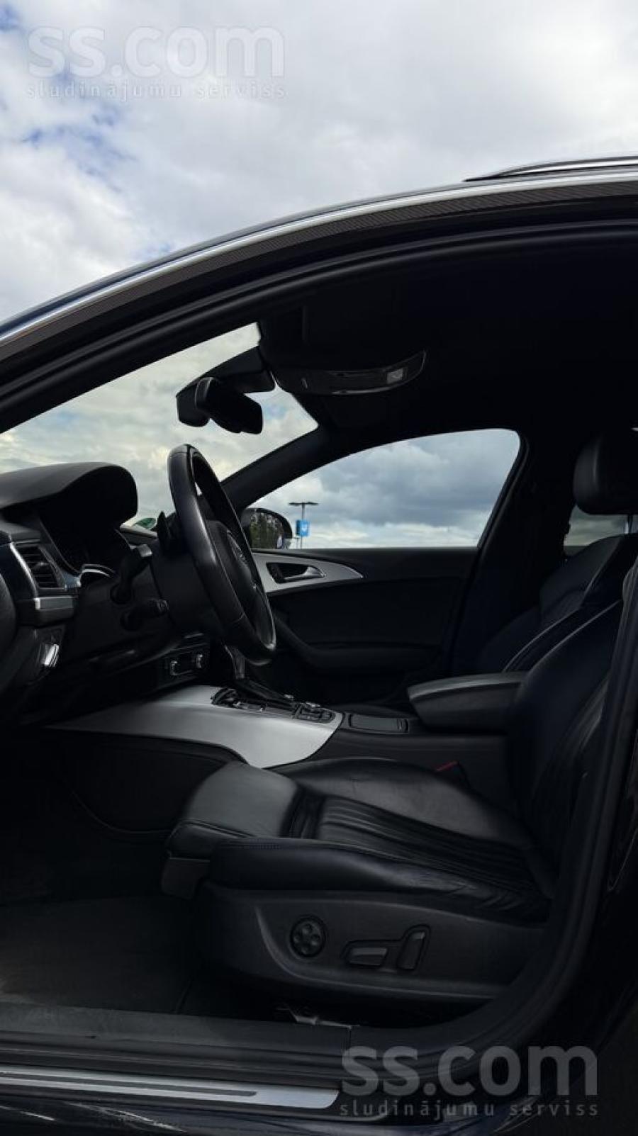 Black Audi A6 2012 in Riga, with an engine capacity of 3.00 L and mileage of 251 thousand km for 12000 €, photo 8 on AUTOMOTO.COM.LV