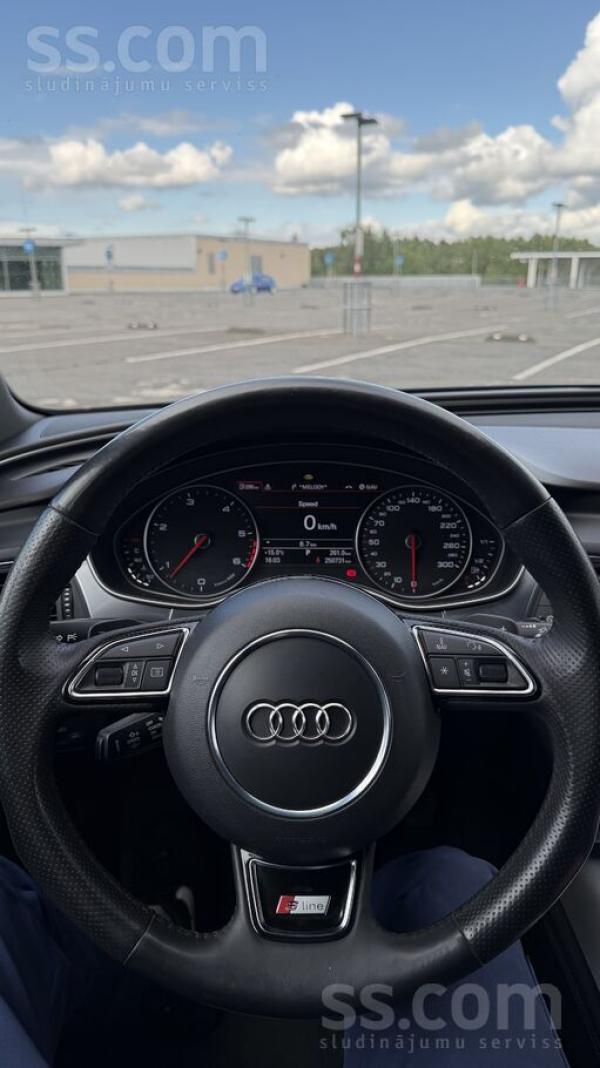 Black Audi A6 2012 in Riga, with an engine capacity of 3.00 L and mileage of 251 thousand km for 12000 €, photo 9 on AUTOMOTO.COM.LV