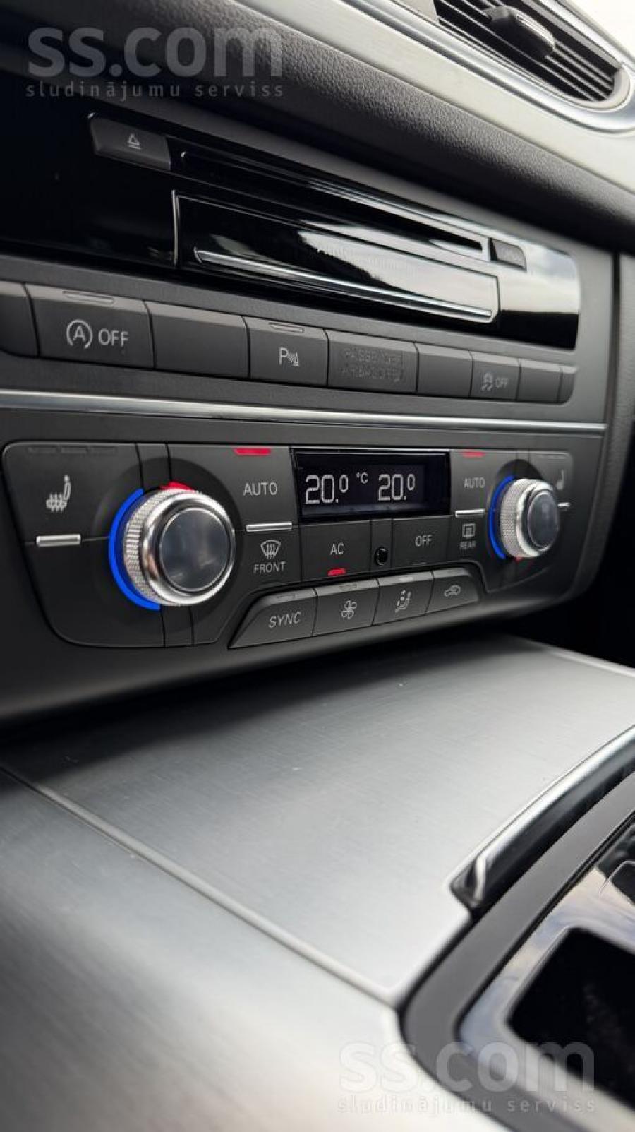 Black Audi A6 2012 in Riga, with an engine capacity of 3.00 L and mileage of 251 thousand km for 12000 €, photo 14 on AUTOMOTO.COM.LV