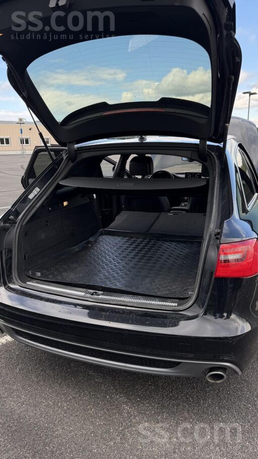 Black Audi A6 2012 in Riga, with an engine capacity of 3.00 L and mileage of 251 thousand km for 12000 €, photo 17 on AUTOMOTO.COM.LV