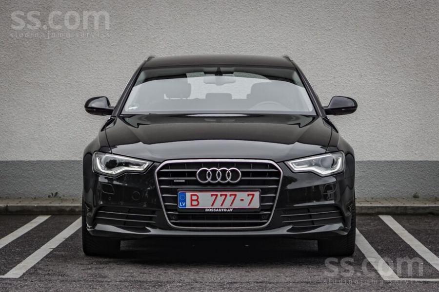Black Audi A6 2012 in Riga, with an engine capacity of 3.00 L and mileage of 233 thousand km for 12500 €, photo 3 on AUTOMOTO.COM.LV