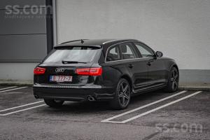 Black Audi A6 2012 in Riga, with an engine capacity of 3.00 L and mileage of 233 thousand km for 12500 €, photo 5 on AUTOMOTO.COM.LV