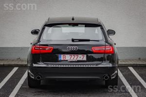 Black Audi A6 2012 in Riga, with an engine capacity of 3.00 L and mileage of 233 thousand km for 12500 €, photo 6 on AUTOMOTO.COM.LV