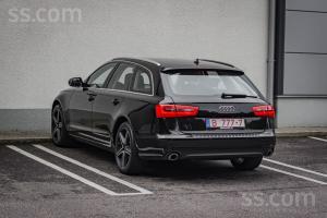 Black Audi A6 2012 in Riga, with an engine capacity of 3.00 L and mileage of 233 thousand km for 12500 €, photo 7 on AUTOMOTO.COM.LV