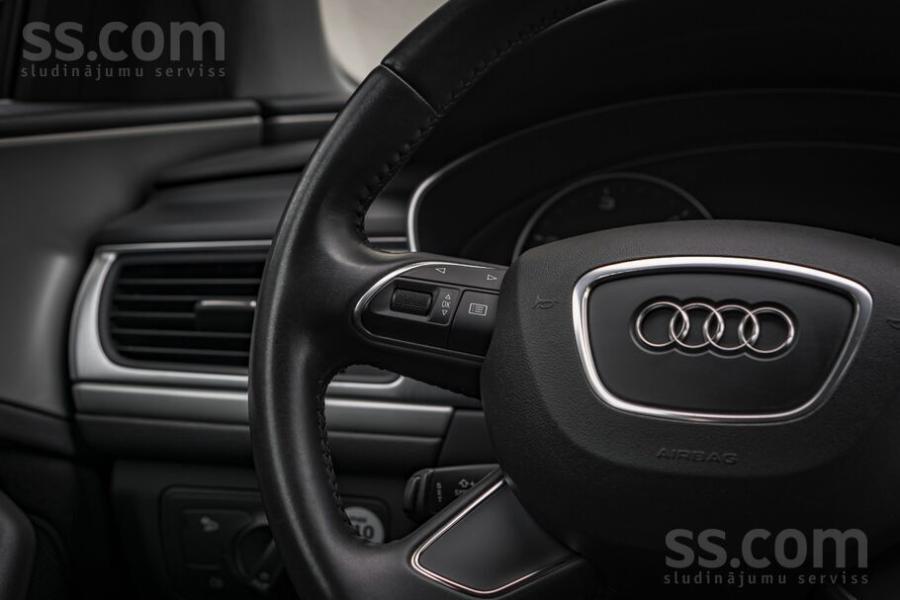 Black Audi A6 2012 in Riga, with an engine capacity of 3.00 L and mileage of 233 thousand km for 12500 €, photo 16 on AUTOMOTO.COM.LV