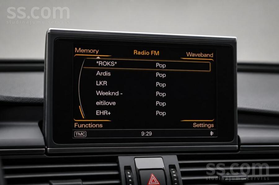 Black Audi A6 2012 in Riga, with an engine capacity of 3.00 L and mileage of 233 thousand km for 12500 €, photo 22 on AUTOMOTO.COM.LV