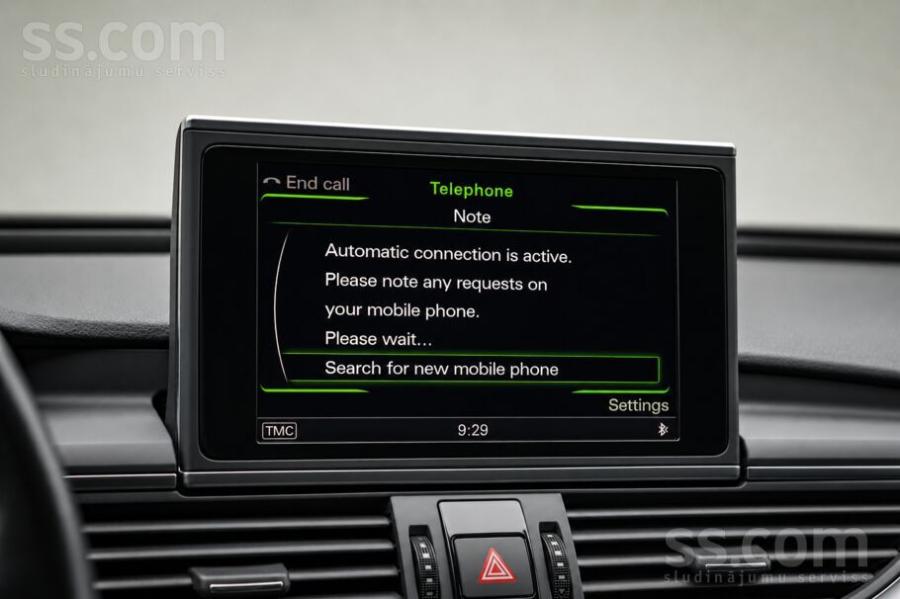 Black Audi A6 2012 in Riga, with an engine capacity of 3.00 L and mileage of 233 thousand km for 12500 €, photo 24 on AUTOMOTO.COM.LV