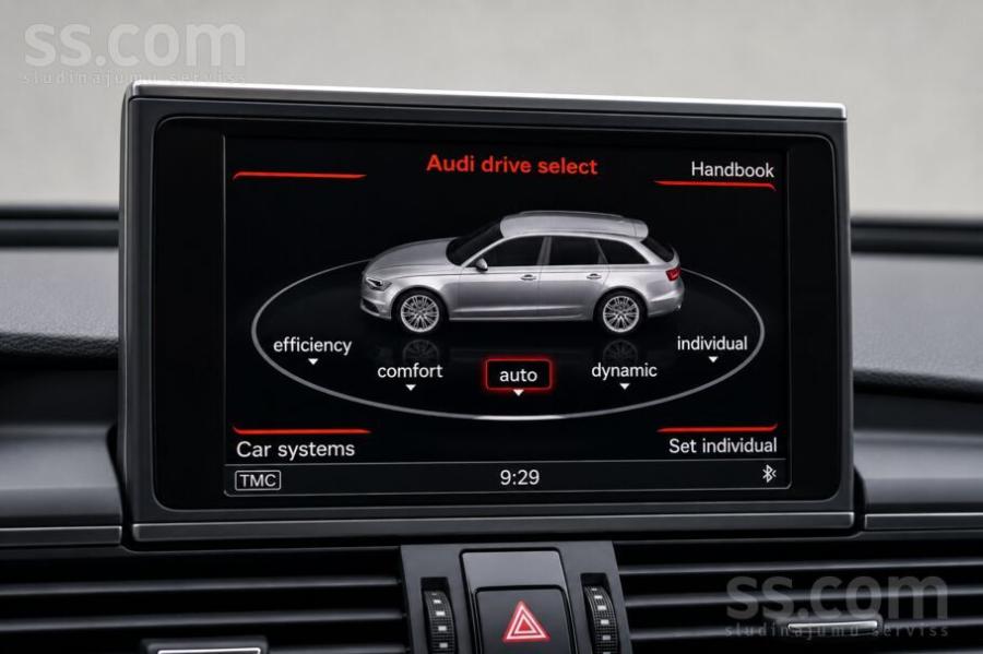 Black Audi A6 2012 in Riga, with an engine capacity of 3.00 L and mileage of 233 thousand km for 12500 €, photo 27 on AUTOMOTO.COM.LV